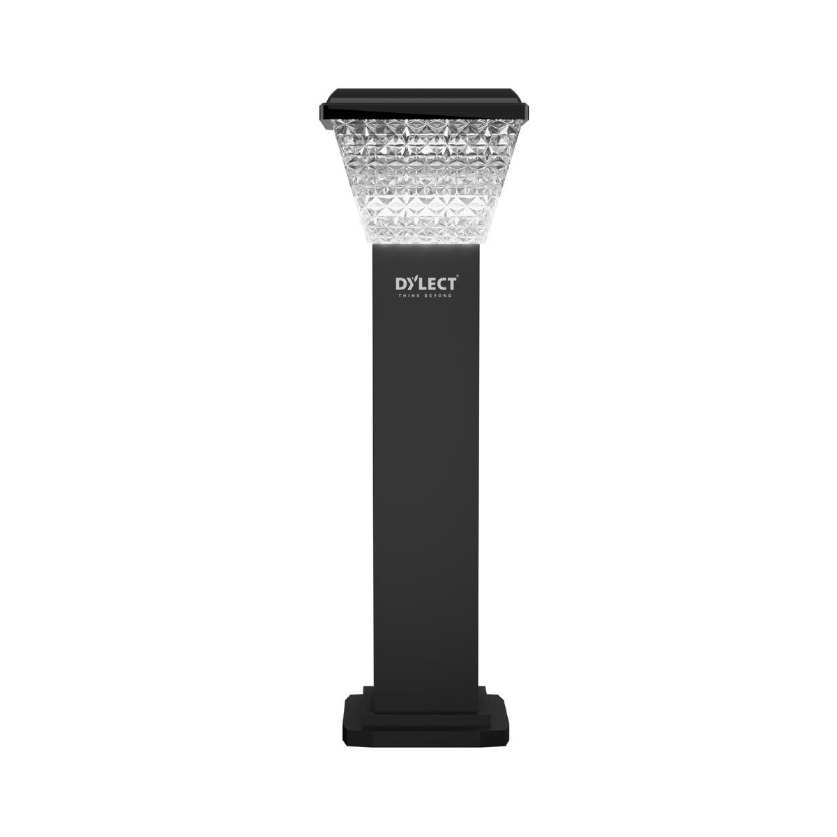 Dylect Luxe Solar Lawn Pillar Light – Pyramid Shape (Small) – Stylish ...