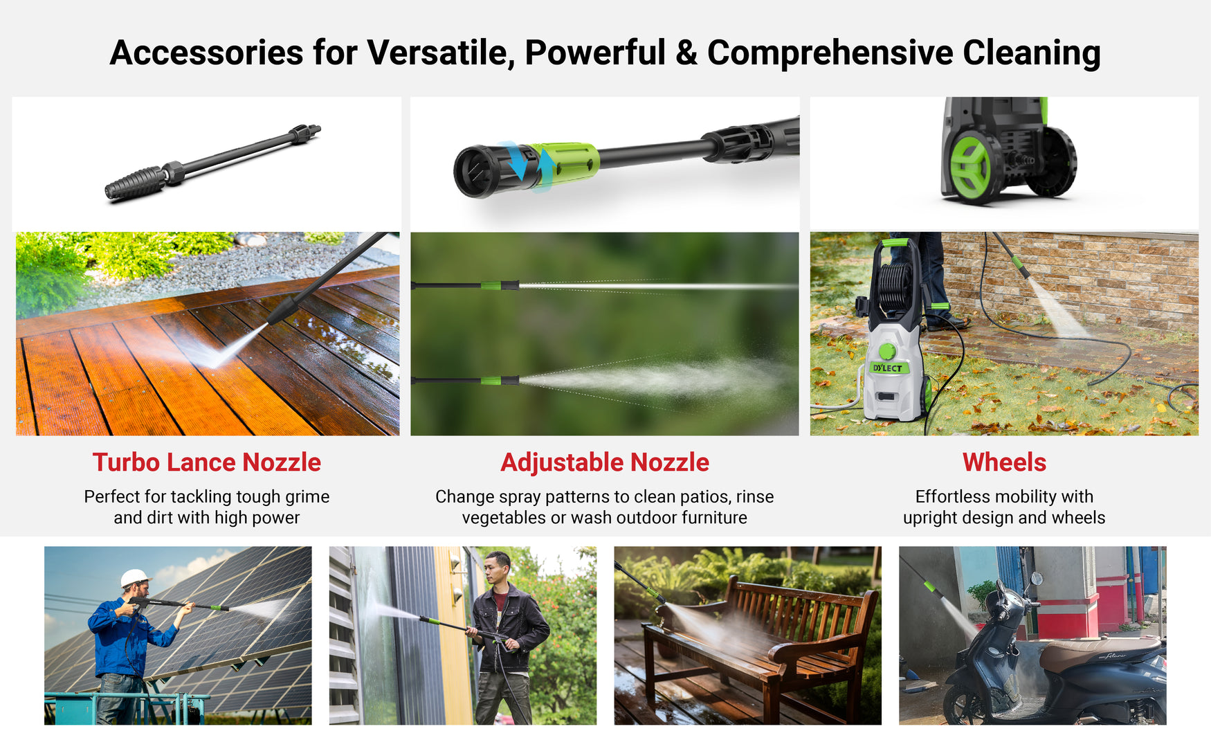 Dylect Ultra Force Pro High Pressure Washer